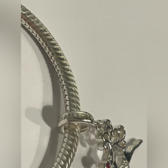 Chamilia | Jewelry | Chamilia Sterling Silver Leaping Rudolph With ...